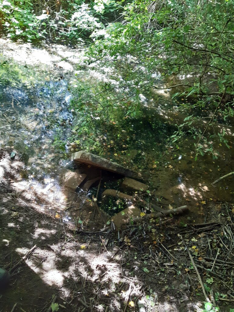 An established private water supply discovered during CoViD-19 pandemic ...